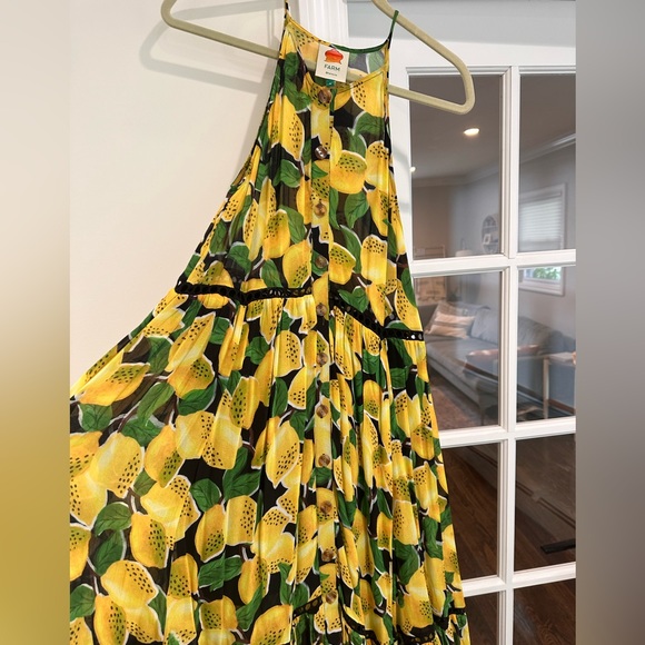 FARM Rio | Dresses | Farm Rio Lemon Dress | Poshmark